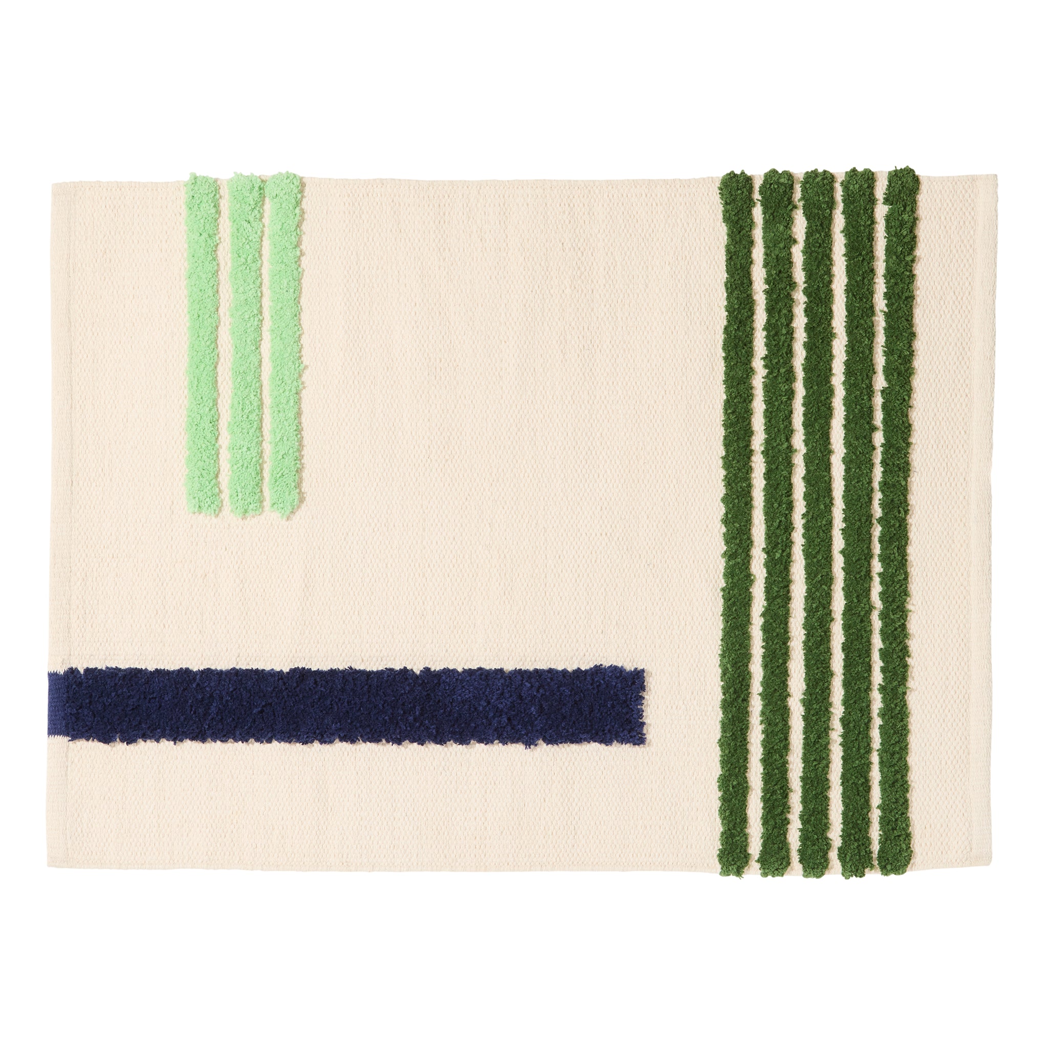 Reyes Pine | Green Cotton Bath Rug | Quiet Town