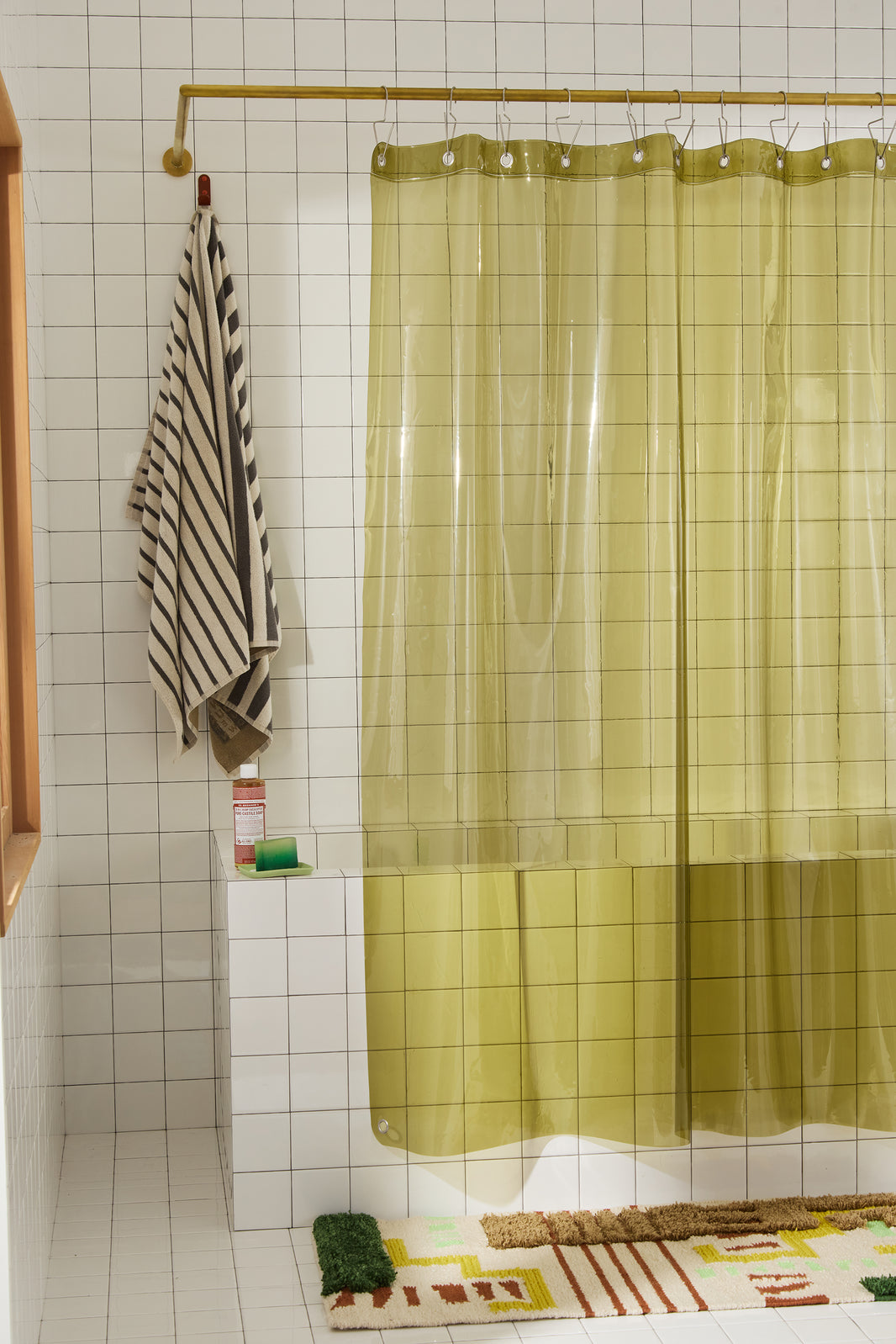 Sun Shower Curtains | Bathroom Decor | Quiet Town