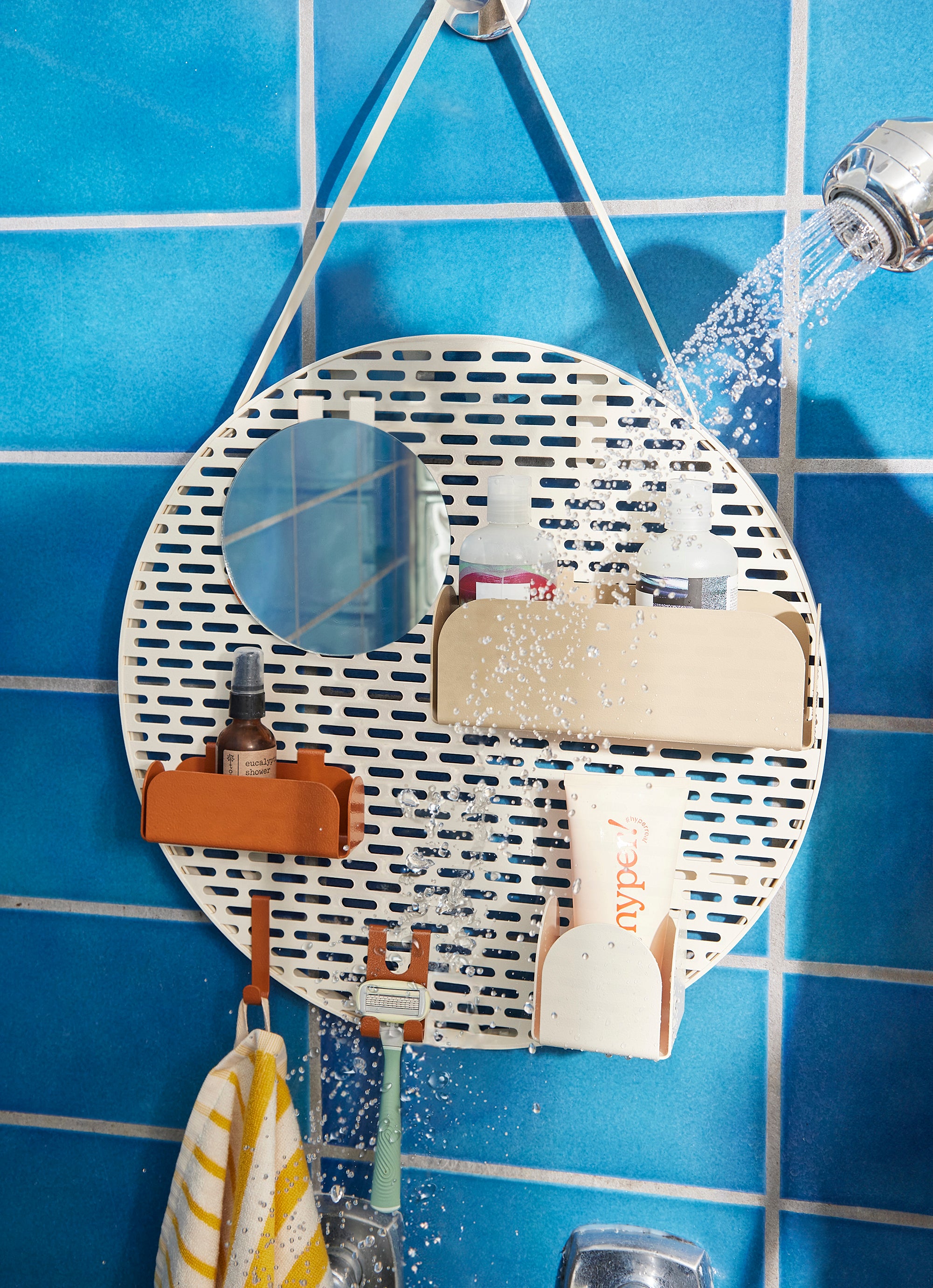 The Spot Sky | Blue Shower Organizer | Quiet Town