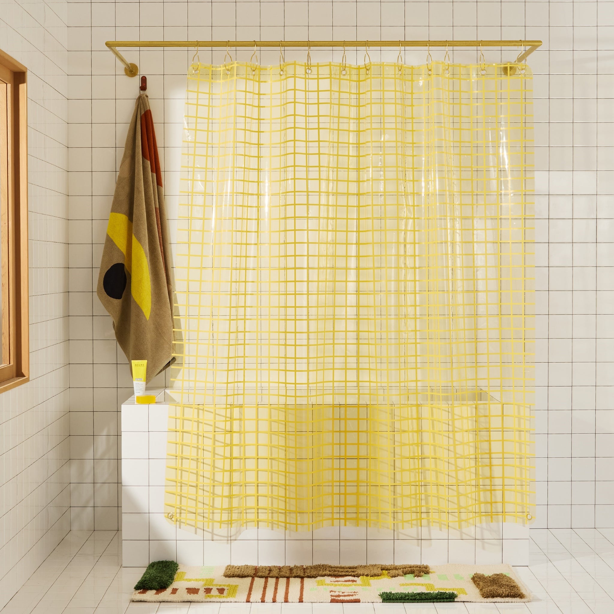 Quiet Town Sun Shower Curtain