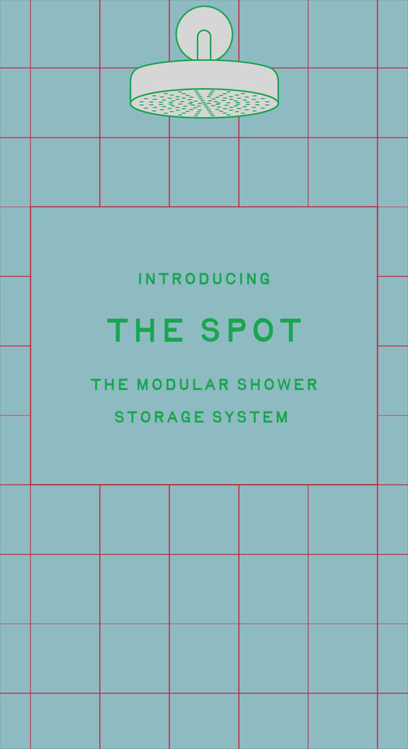 The Spot Sand | Beige Shower Organizer | Quiet Town